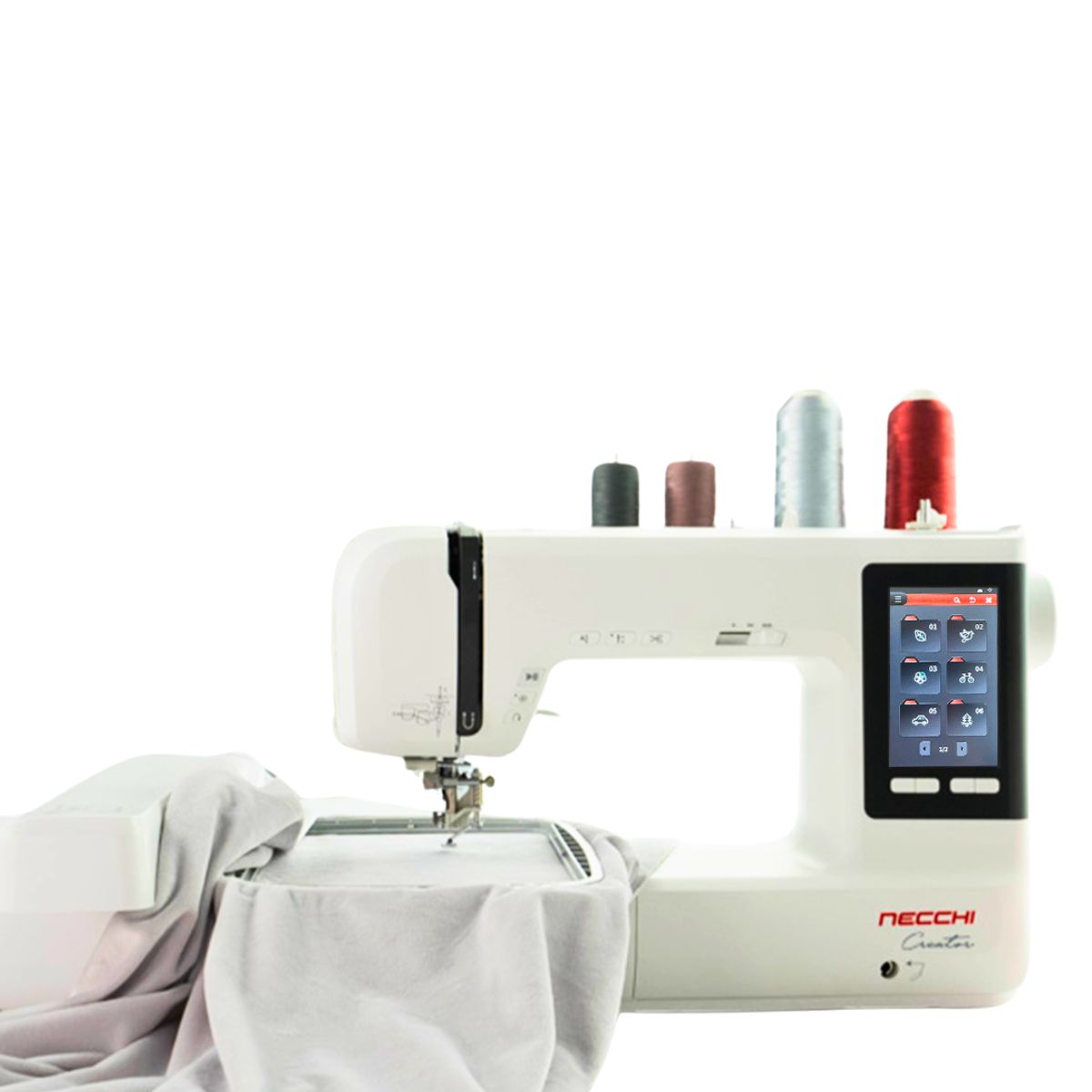 Necchi Creator C1200 Macchina per ricamare con 5 Anni di Garanzia ...